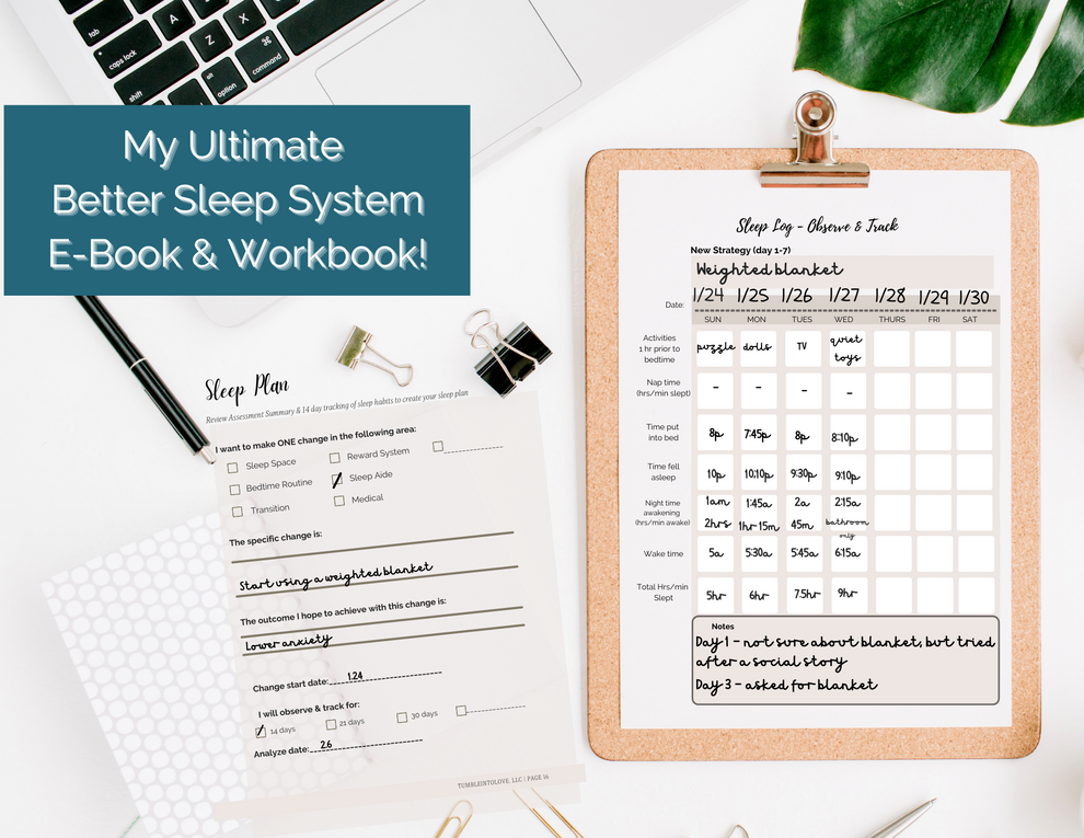 Guide to Better Sleep E-book & Workbook – Tumble into Love